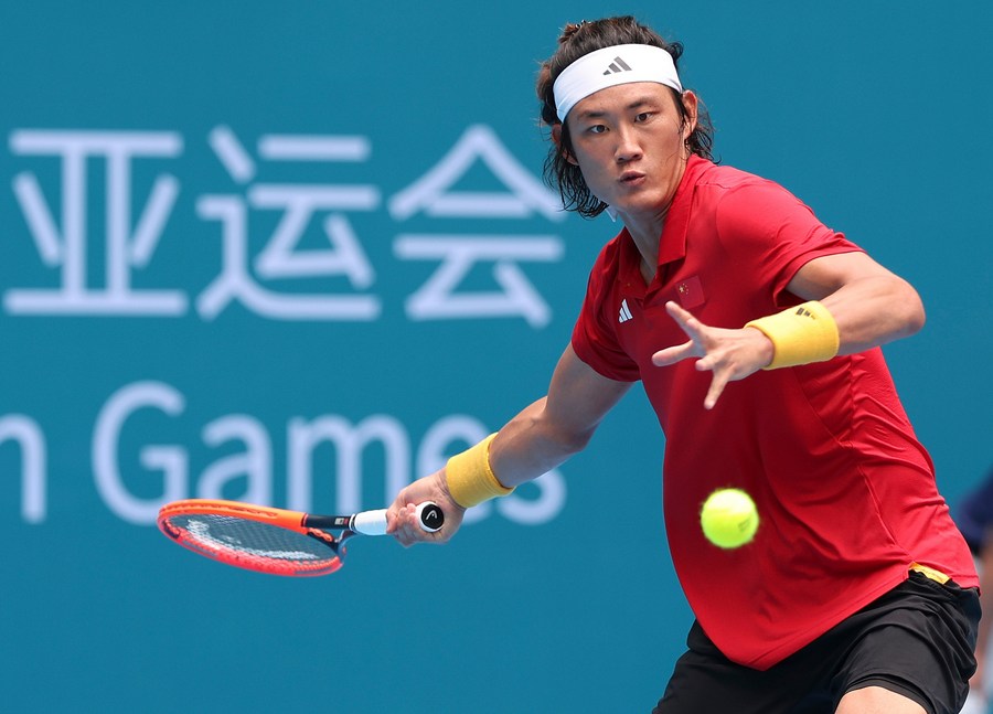 China sweeps singles golds as rookies, veterans shine in Asiad tennis ...