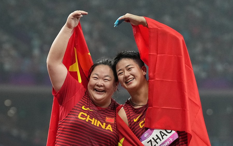 China spearheads Asiad athletics opening day with 4 golds-Xinhua