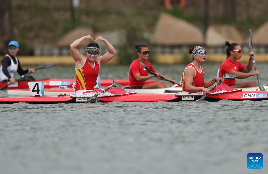 Highlights of Canoe Sprint events at 19th Asian Games-Xinhua
