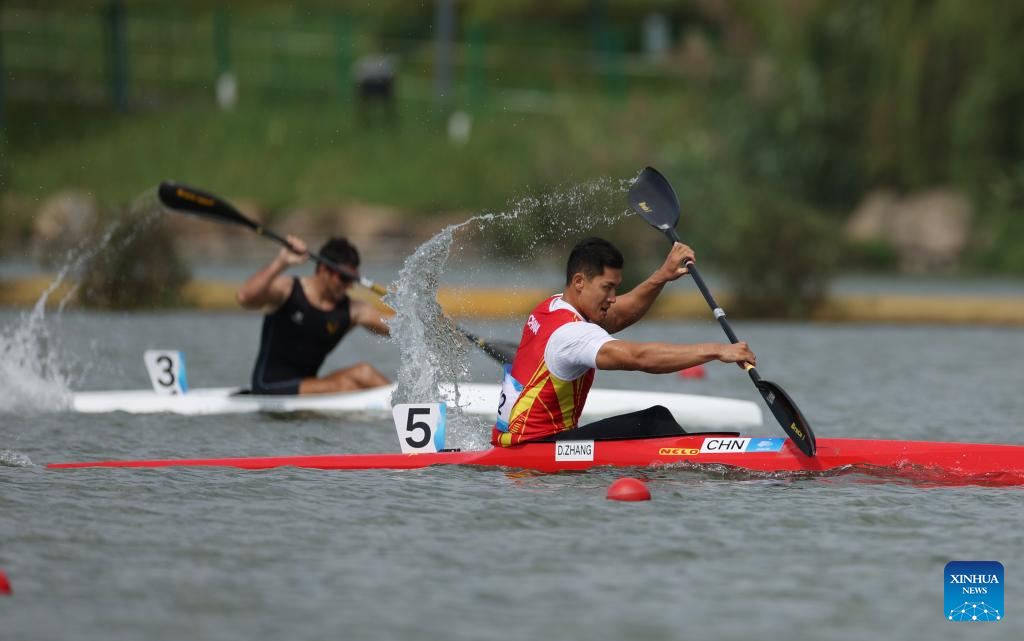 Highlights of Canoe Sprint events at 19th Asian Games-Xinhua