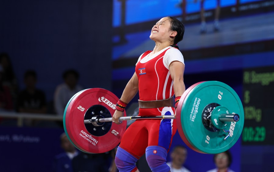 Feature: No secret of success for DPR Korean weightlifters-Xinhua