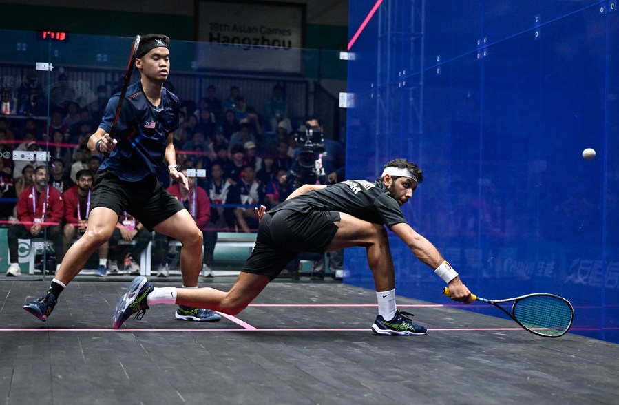 Altamimi clinches Qatar's first Asiad squash medal-Xinhua