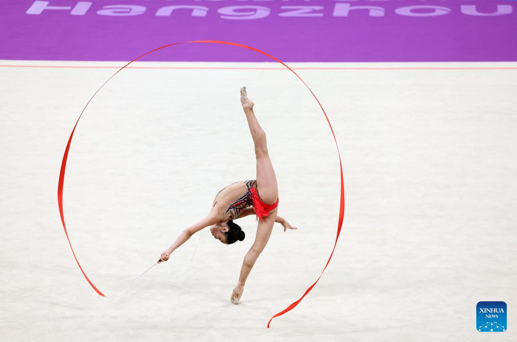 In pics: Individual All-Around & Individual Team of Rhythmic Gymnastics ...