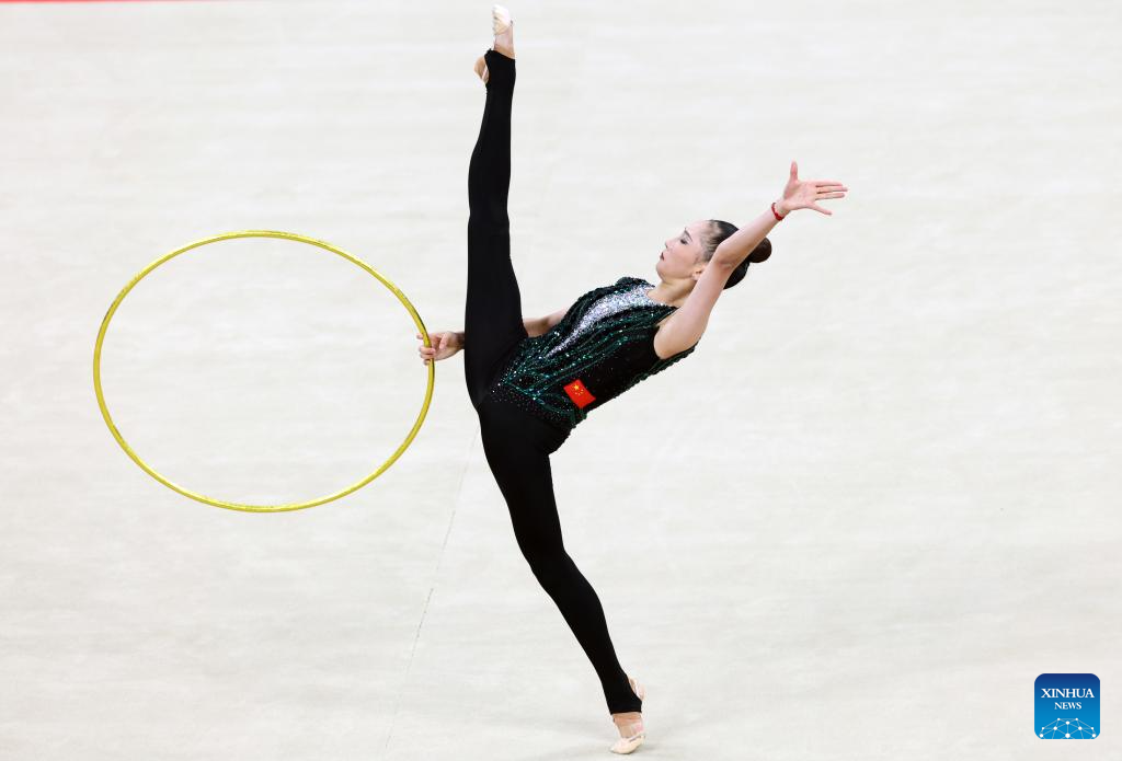 In pics: Individual All-Around & Individual Team of Rhythmic Gymnastics ...