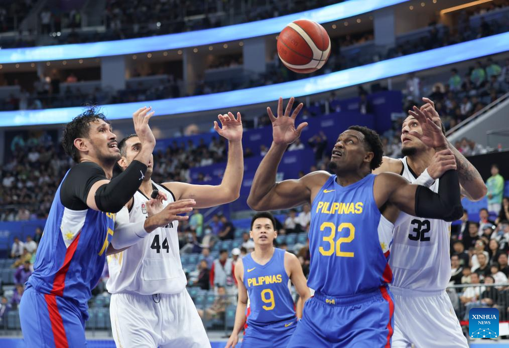 In pics: Men's Gold Medal Game of Basketball at 19th Asian Games-Xinhua