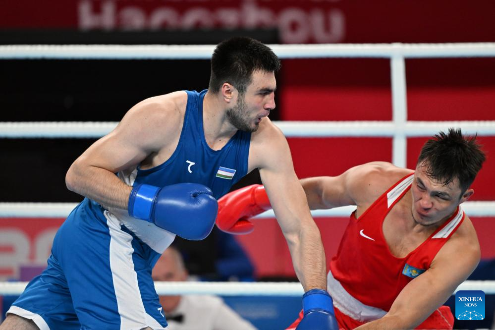 China, Uzbekistan emerge victorious as boxing concludes at Hangzhou ...