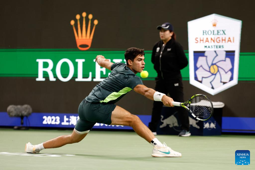 In pics: ATP Shanghai Masters tennis tournament-Xinhua