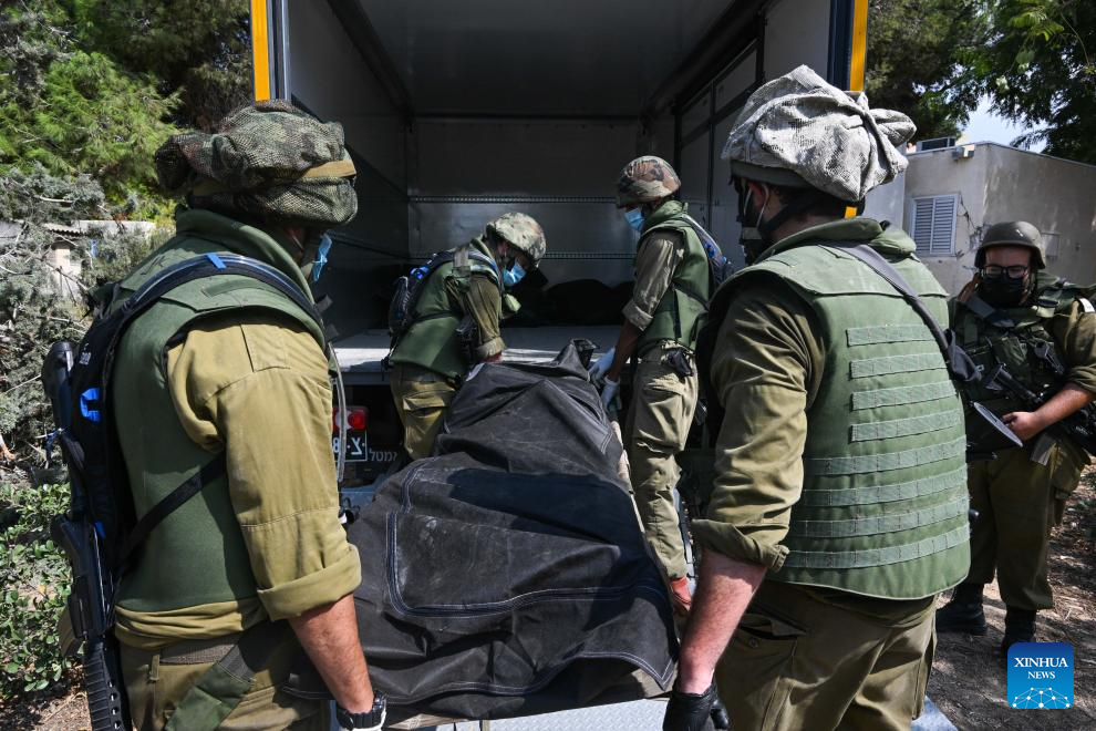 Death toll from Israeli attack hits 900 in Gaza: health ministry-Xinhua