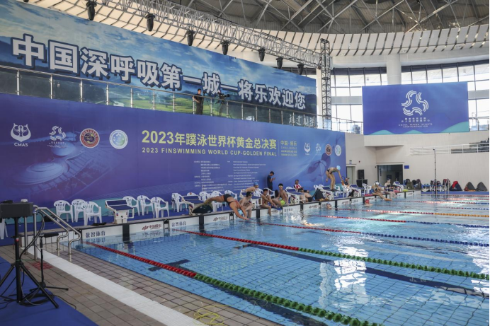 Finswimming World Cup Golden Final opens in SE China's Jiangle-Xinhua