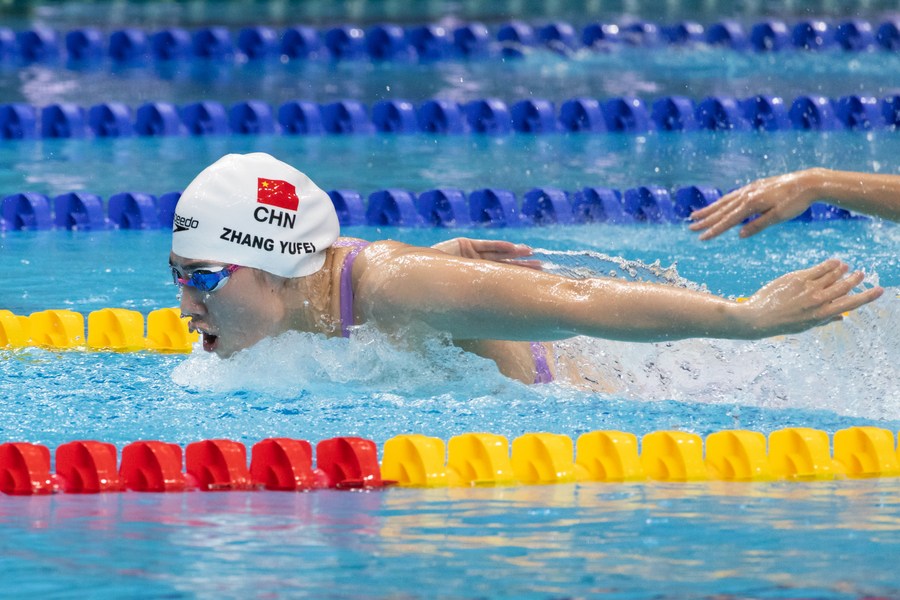 McKeown shatters 50m backstroke world record at Swimming World Cup in Budapest-Xinhua