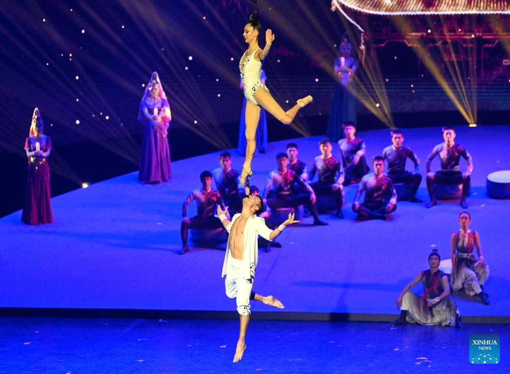 In pics: opening ceremony of 19th China Wuqiao Int'l Circus Festival in ...