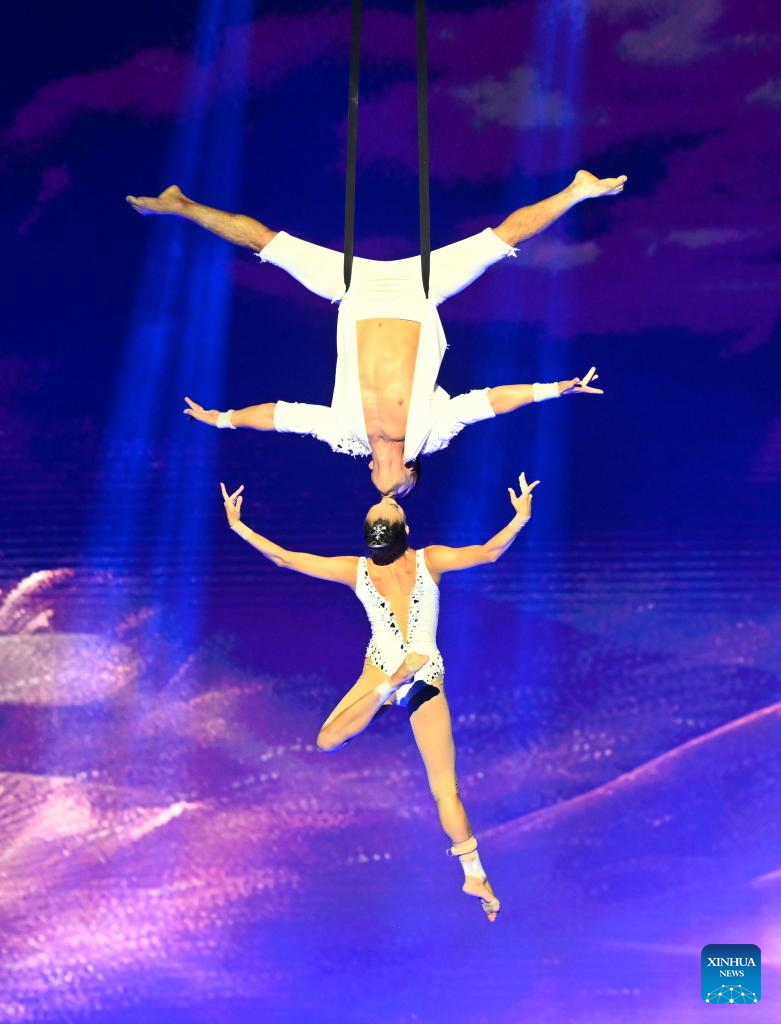 In pics: opening ceremony of 19th China Wuqiao Int'l Circus Festival in ...