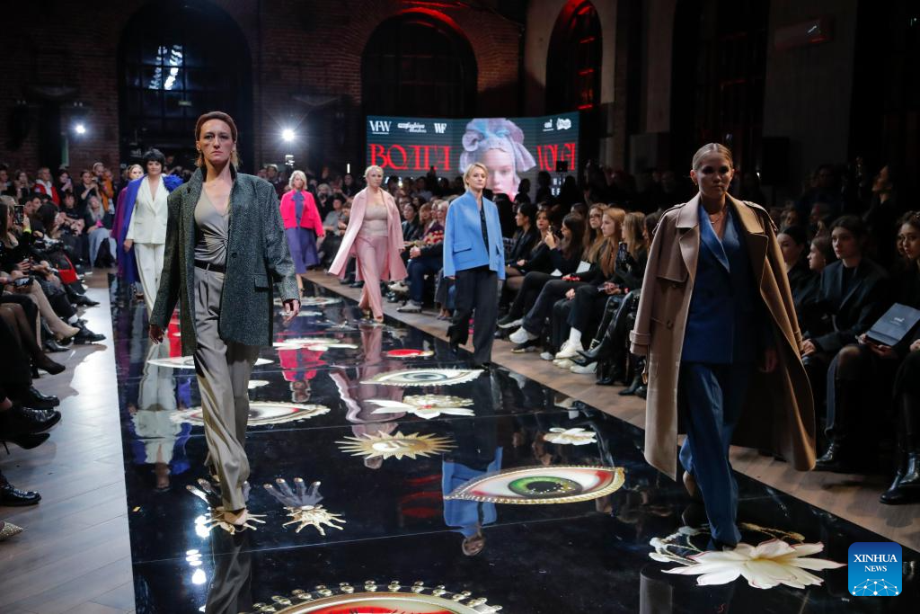 Highlights of Volga fashion week in Moscow-Xinhua