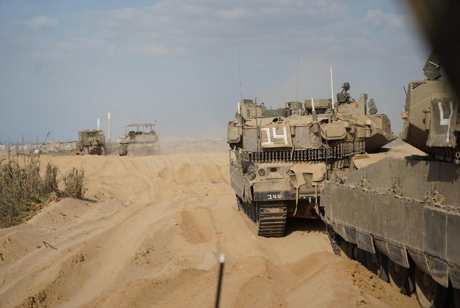 Focus | Israeli troop conducts ground operation in Gaza Strip-Xinhua