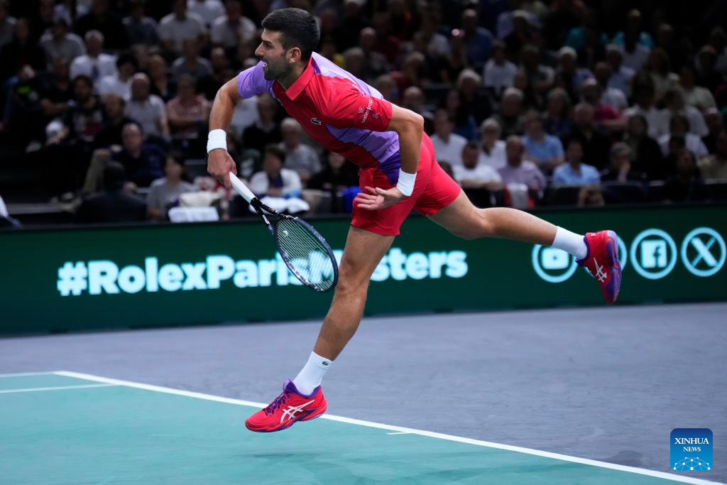 Highlights of Paris ATP Masters 1000 tennis tournament-Xinhua