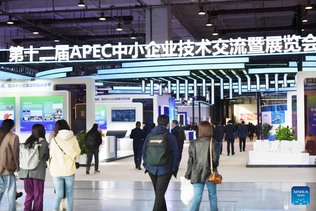 APEC SME technology conference and fair underway in China's Qingdao-Xinhua