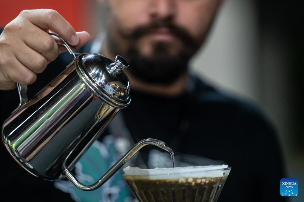 Int'l coffee week 2023 held in Belo Horizonte, Brazil-Xinhua