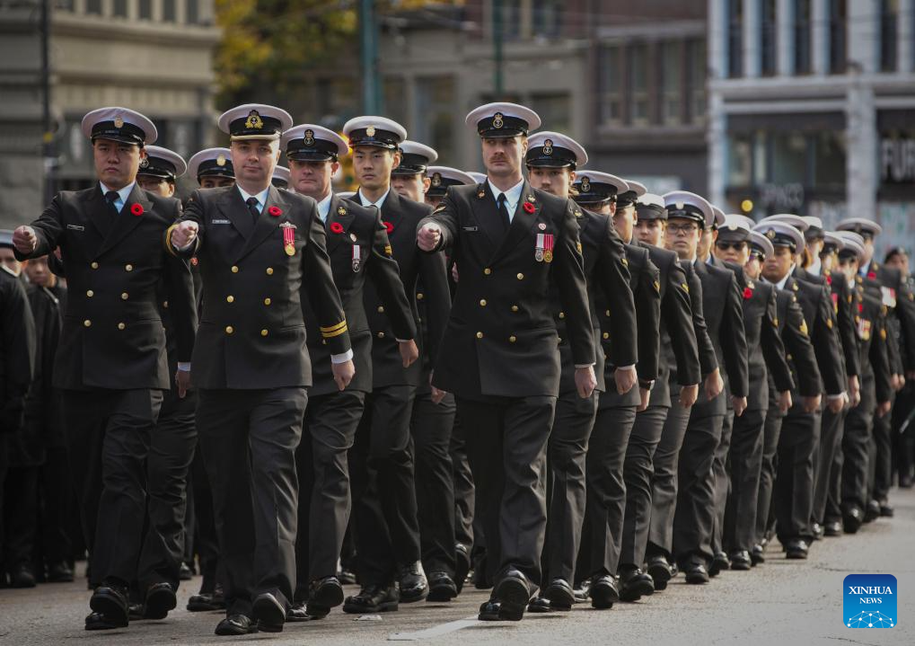 Remembrance Day ceremony held in Canada-Xinhua