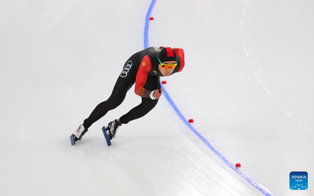 In pics: Day 1 of ISU World Cup Speed Skating-Xinhua