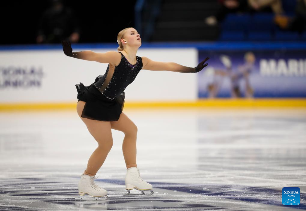 Highlights of ISU Grand Prix of figure skating 2023 Grand Prix Espoo-Xinhua