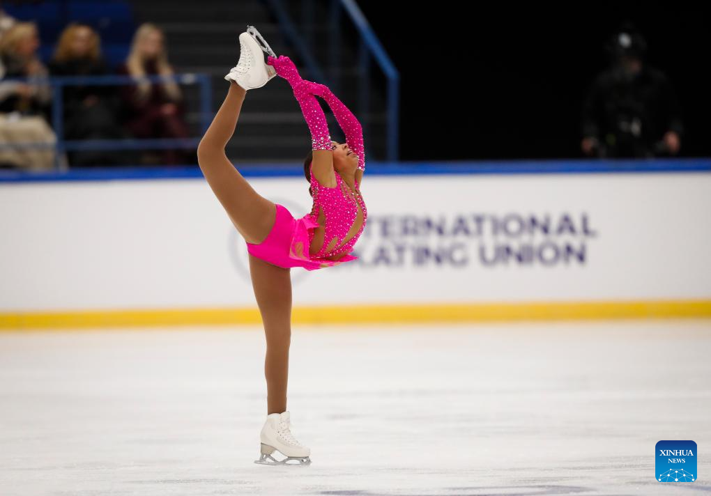 Highlights of ISU Grand Prix of figure skating 2023 Grand Prix Espoo-Xinhua