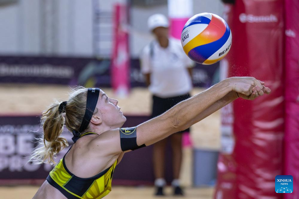 World Beach Volleyball Pro Tour 2023: China vs. France-Xinhua