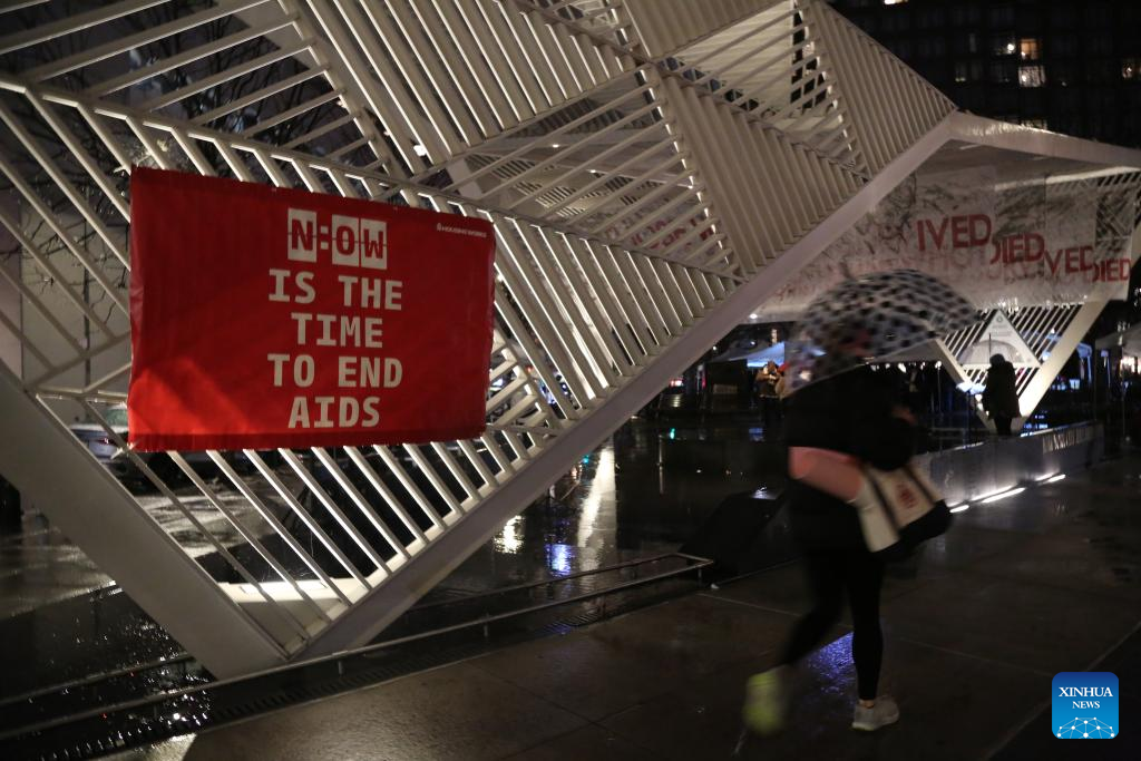 New York marks annual World AIDS Day with events-Xinhua