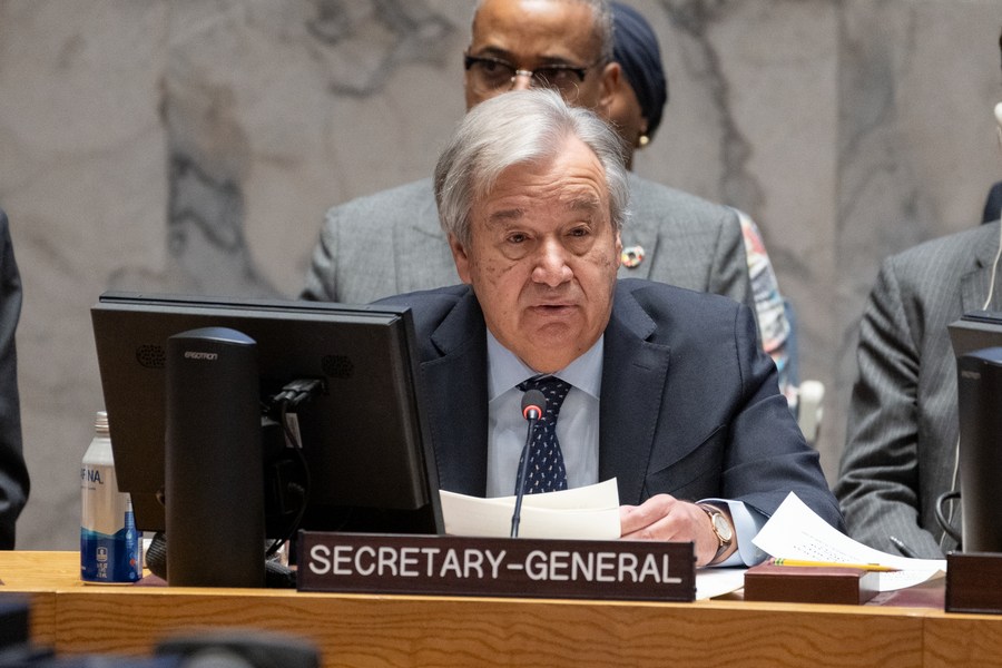 UN chief alarmed by resumption of hostilities in Gaza-Xinhua