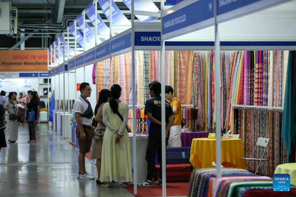 Myanmar holds international textile, machinery fair for garment sector ...