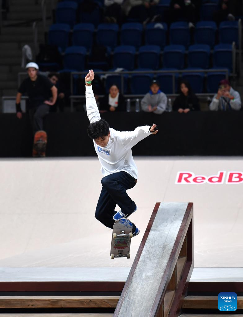 Highlights of Street Skateboarding World Championships-Xinhua