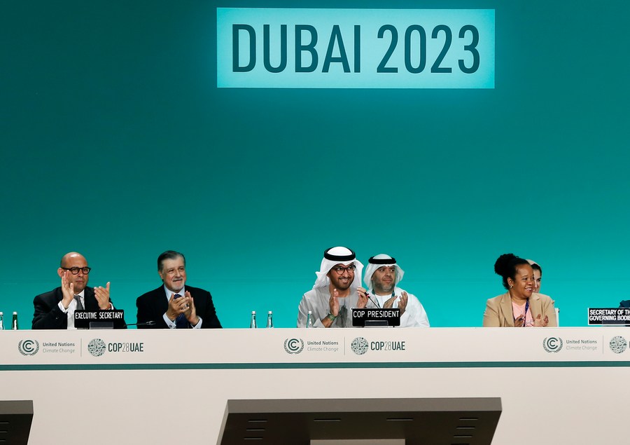 InPics: COP28 concludes with consensus on climate deal-Xinhua
