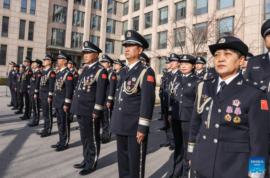 China marks fourth national police day-Xinhua