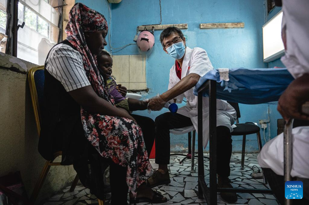 China's medical team provides medical services for local patients in ...