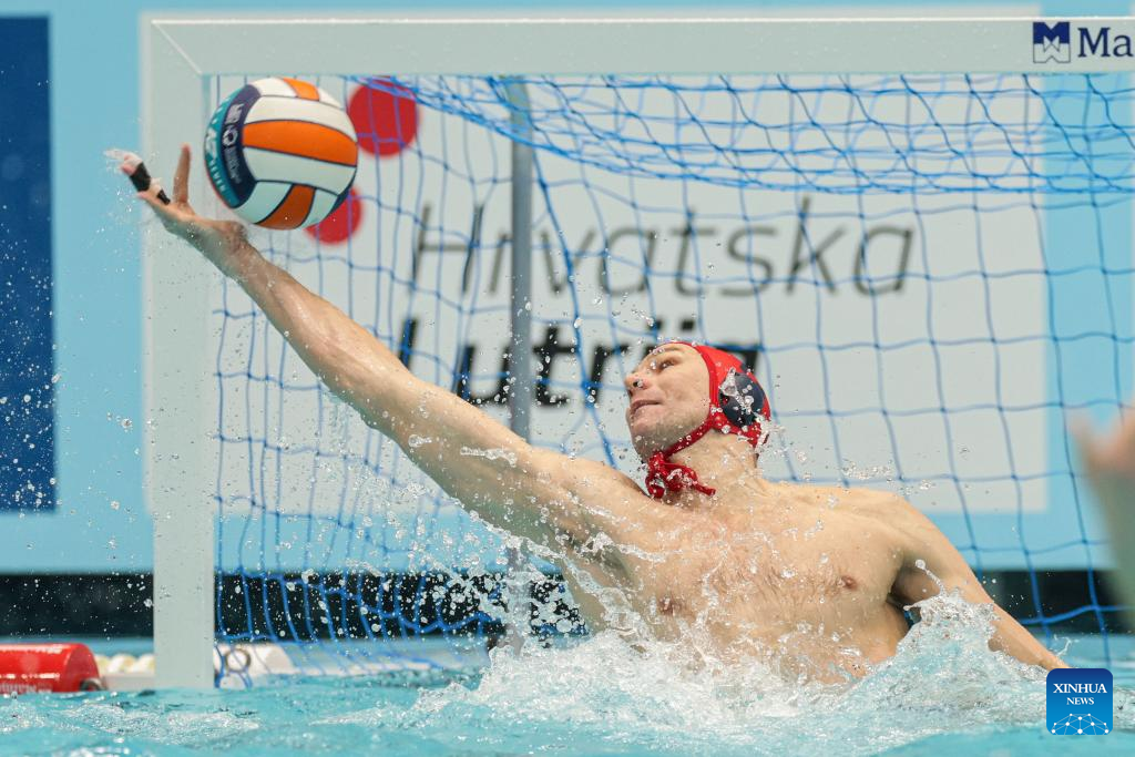 In pics: Men's European Water Polo Championship-Xinhua
