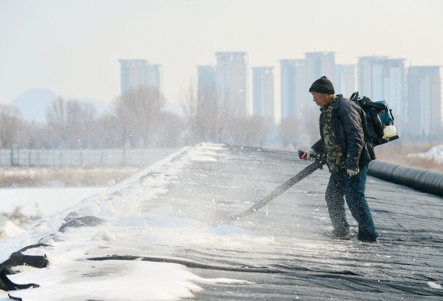 China renews blue alert for cold wave-Xinhua
