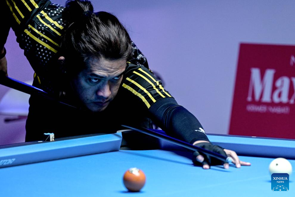 Highlights of 10-Ball Indonesia International Open 2024-Xinhua