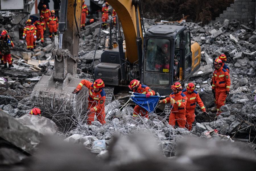 FOCUS | Rescue and disaster relief work continue after a landslide in ...