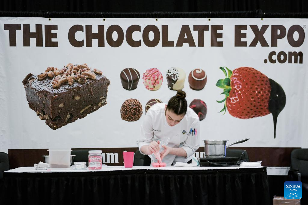 Chocolate Expo held in Massachusetts, U.S.-Xinhua