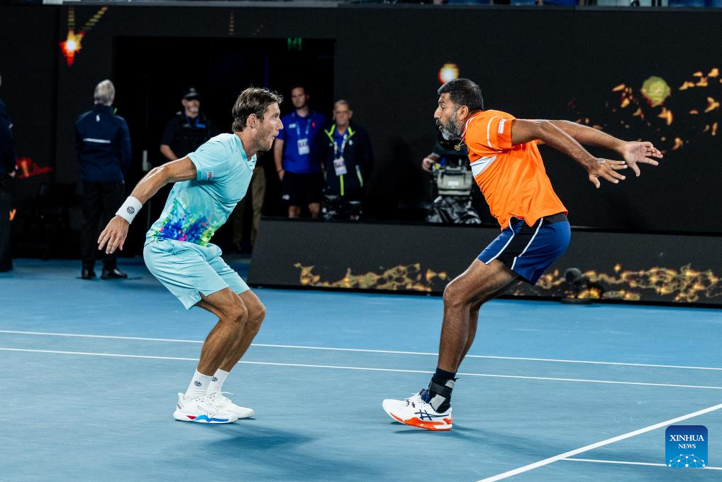 Australian Open tennis tournament: men's doubles final-Xinhua
