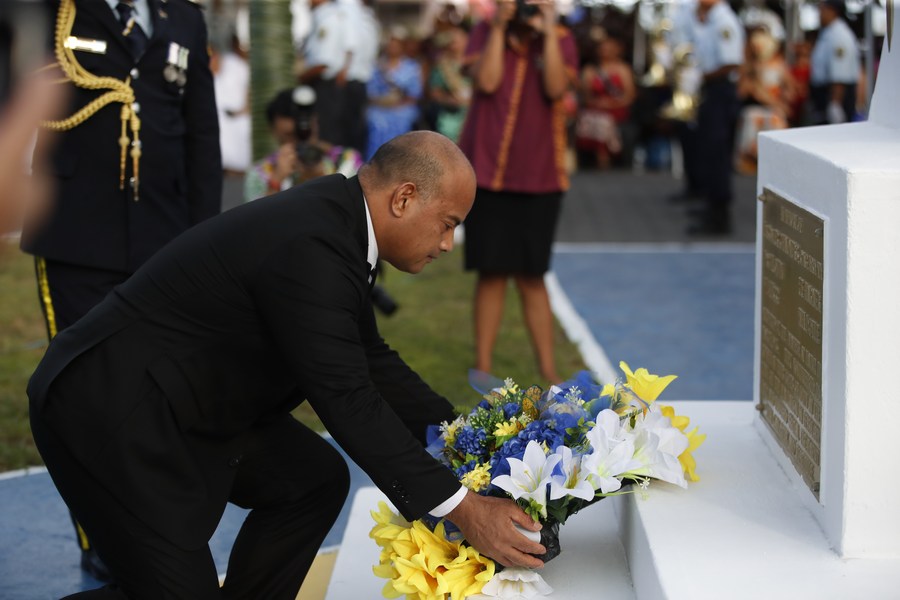 Nauru holds ceremony to celebrate 56th anniversary of independence-Xinhua