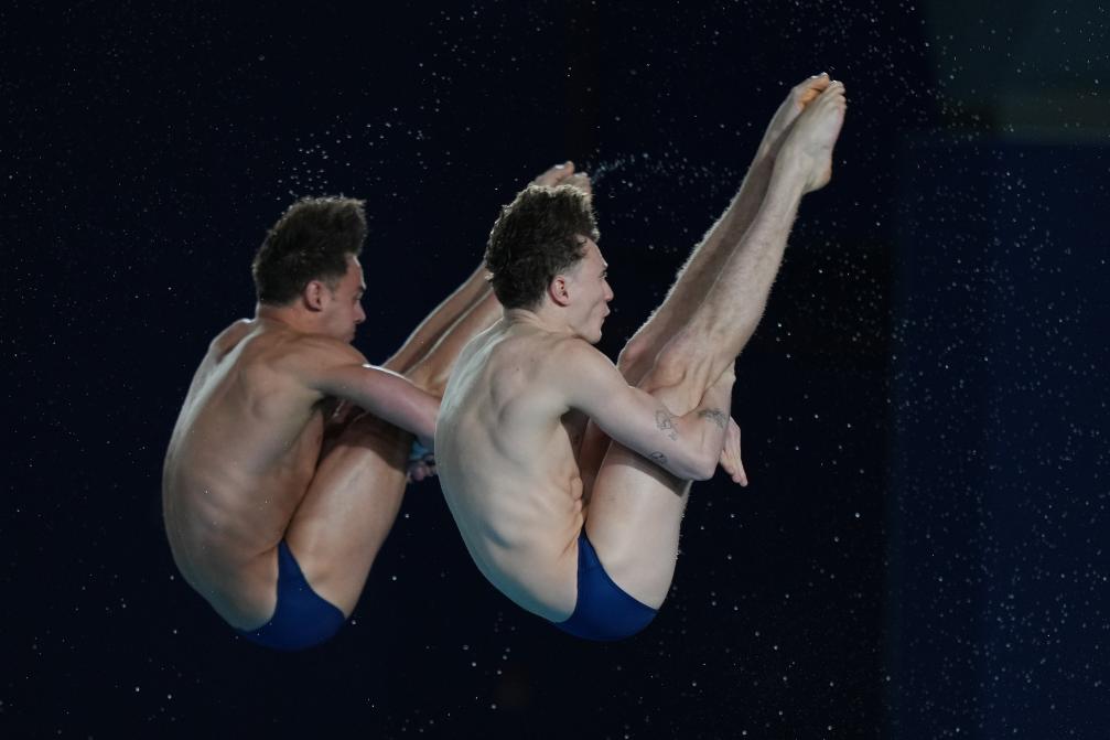 InPics: China's Yang/Lian secure 3rd consecutive 10m synchro worlds ...