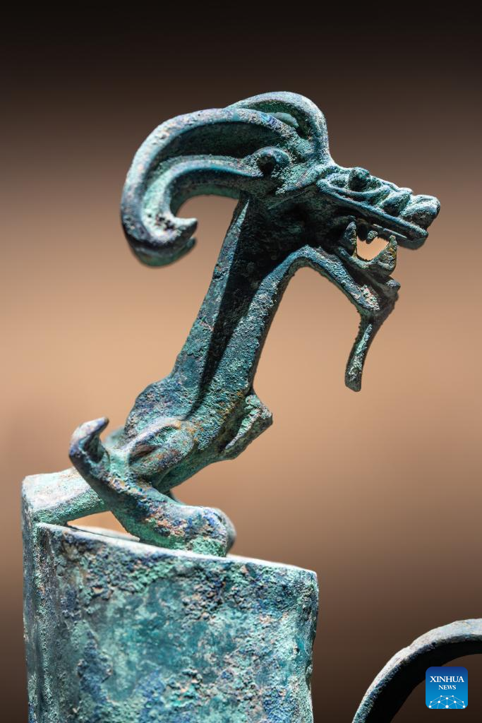 In pics: dragon-themed exhibits at Sanxingdui Museum-Xinhua