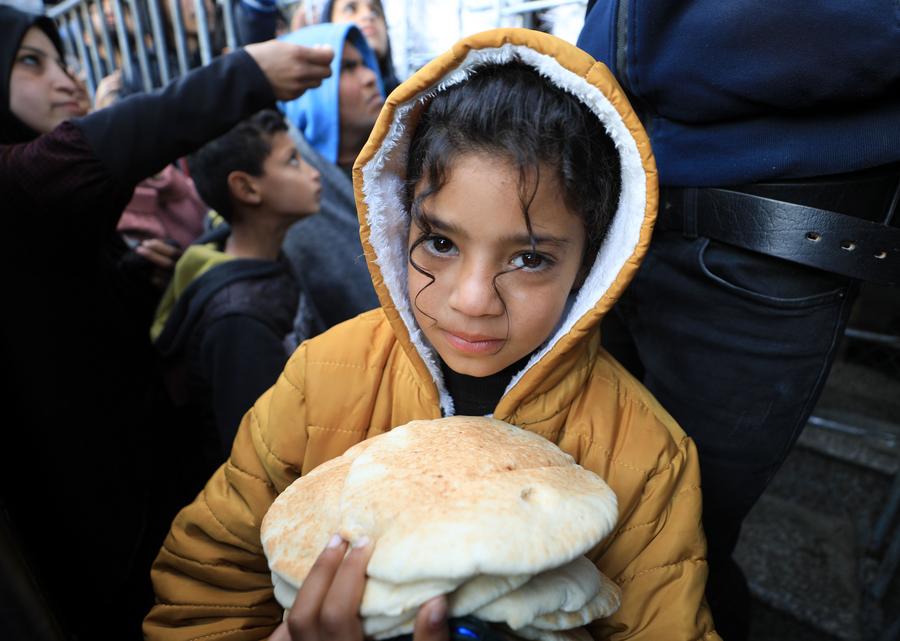 Food insecurity in N. Gaza reaches "extremely critical state": UNRWA-Xinhua