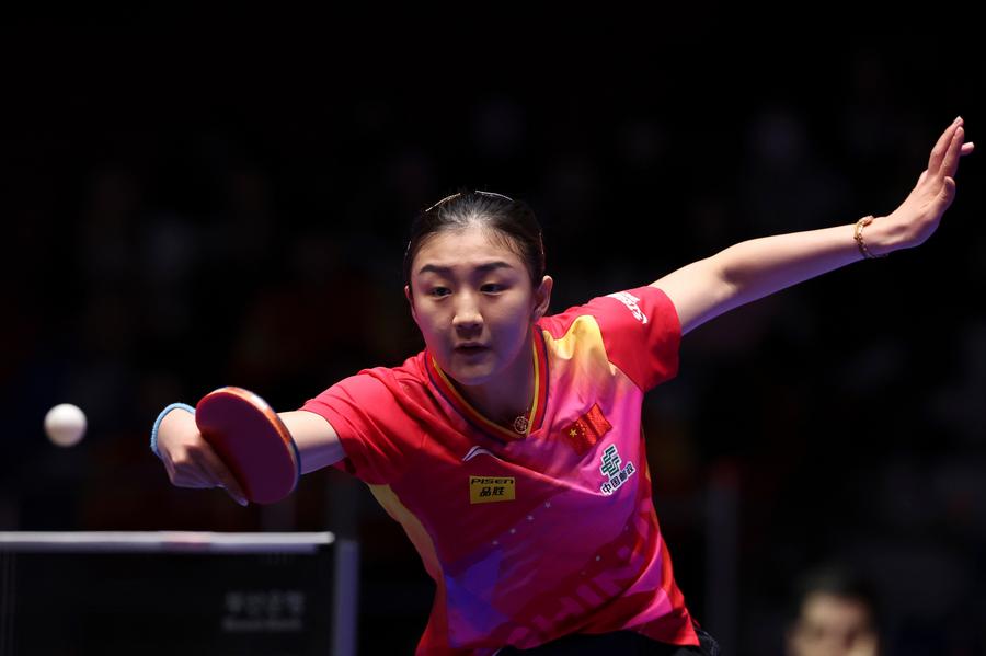 Roundup: China, Japan set up 5th consecutive women's final at table tennis team worlds-Xinhua