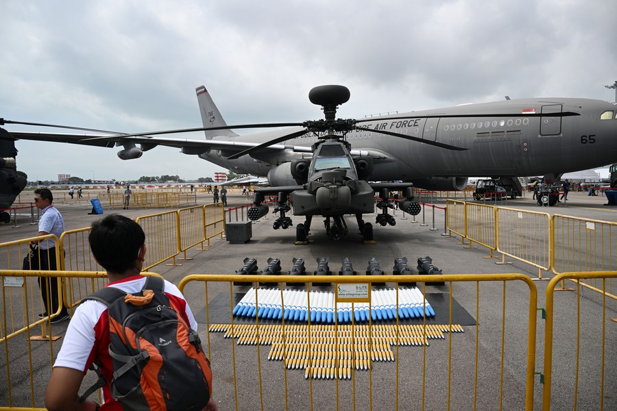 Asia Album: Highlights of Singapore Airshow 2024 -Xinhua