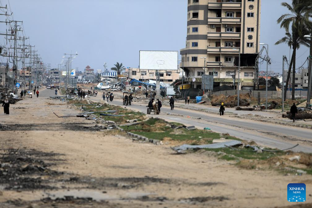 Daily life in Maghazi refugee camp-Xinhua