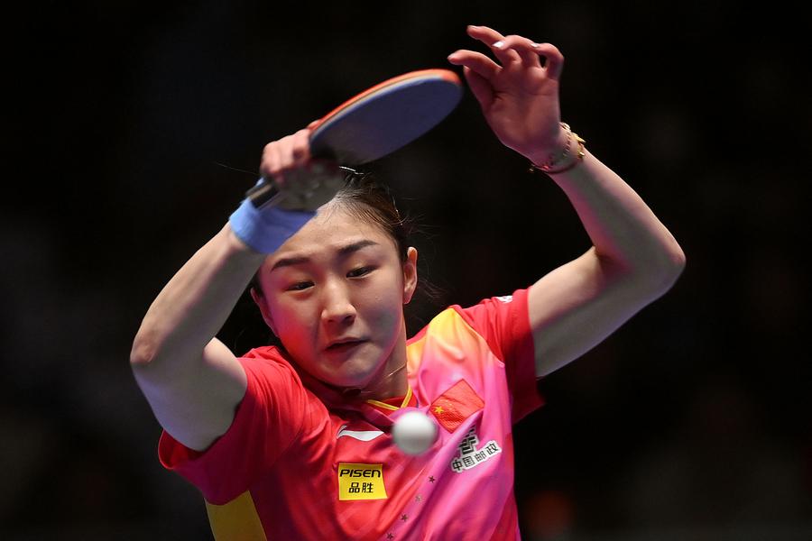 China wins 6th straight women's title at table tennis team worlds-Xinhua