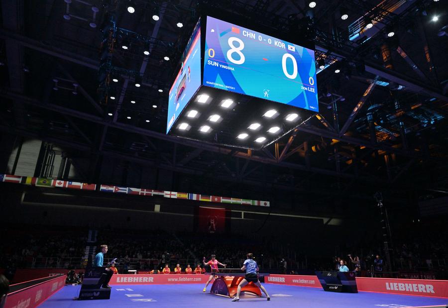 In Pics: China's title defense concludes at Busan table tennis team ...