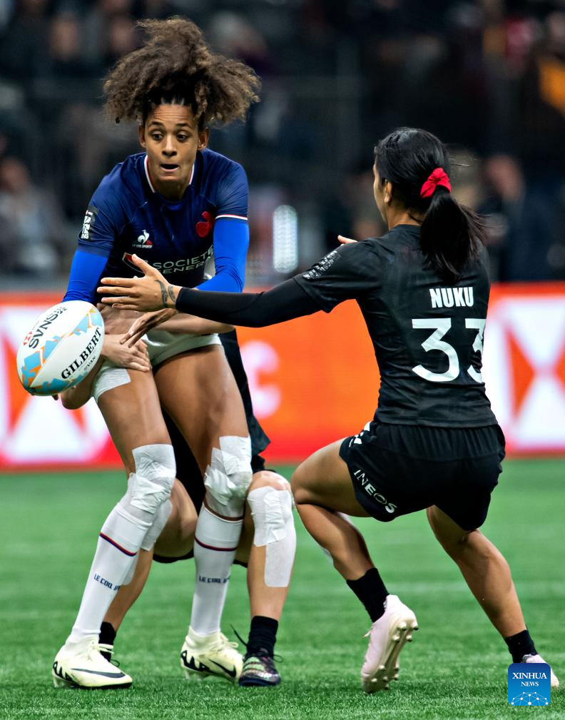 Highlights of HSBC Canada Rugby Sevens-Xinhua