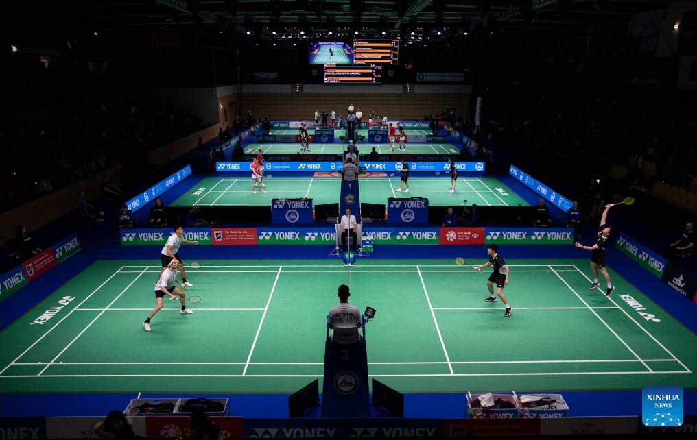 In pics: Yonex German Open 2024 badminton tournament-Xinhua
